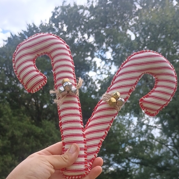 Hand Crafted | Art | 2 Candy Cane Decor Set | Poshmark